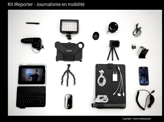 Mojo Kit ireporter matériel - Debout Congolaises