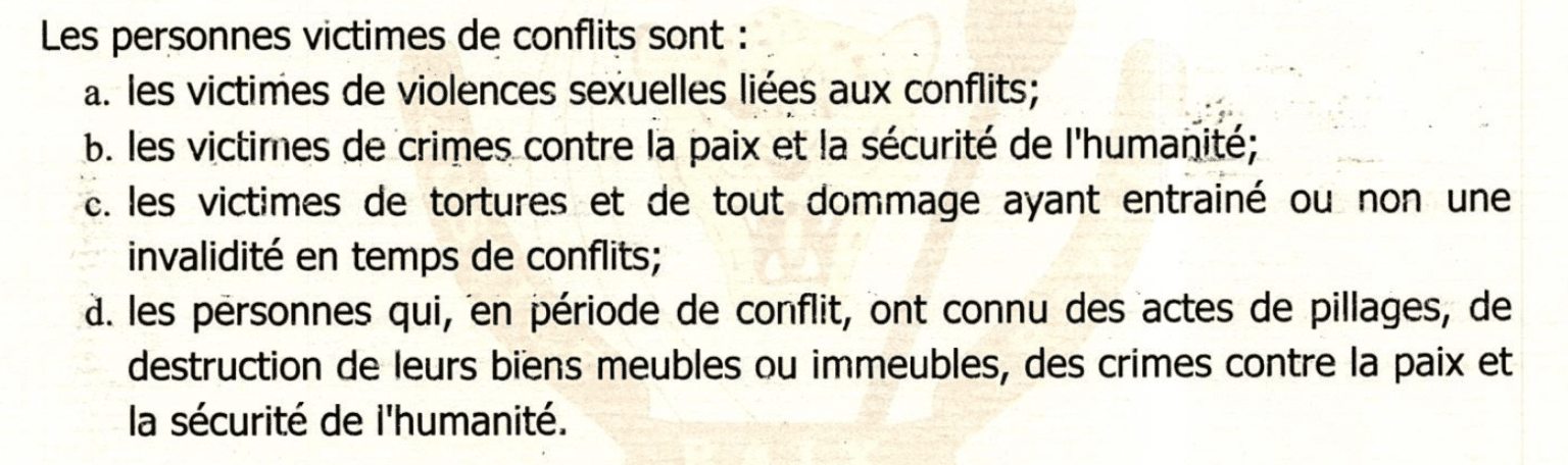 UNE LOI "IRREPARABLE" ? Analyse critique de la Loi N° 22/065 du 26 ...